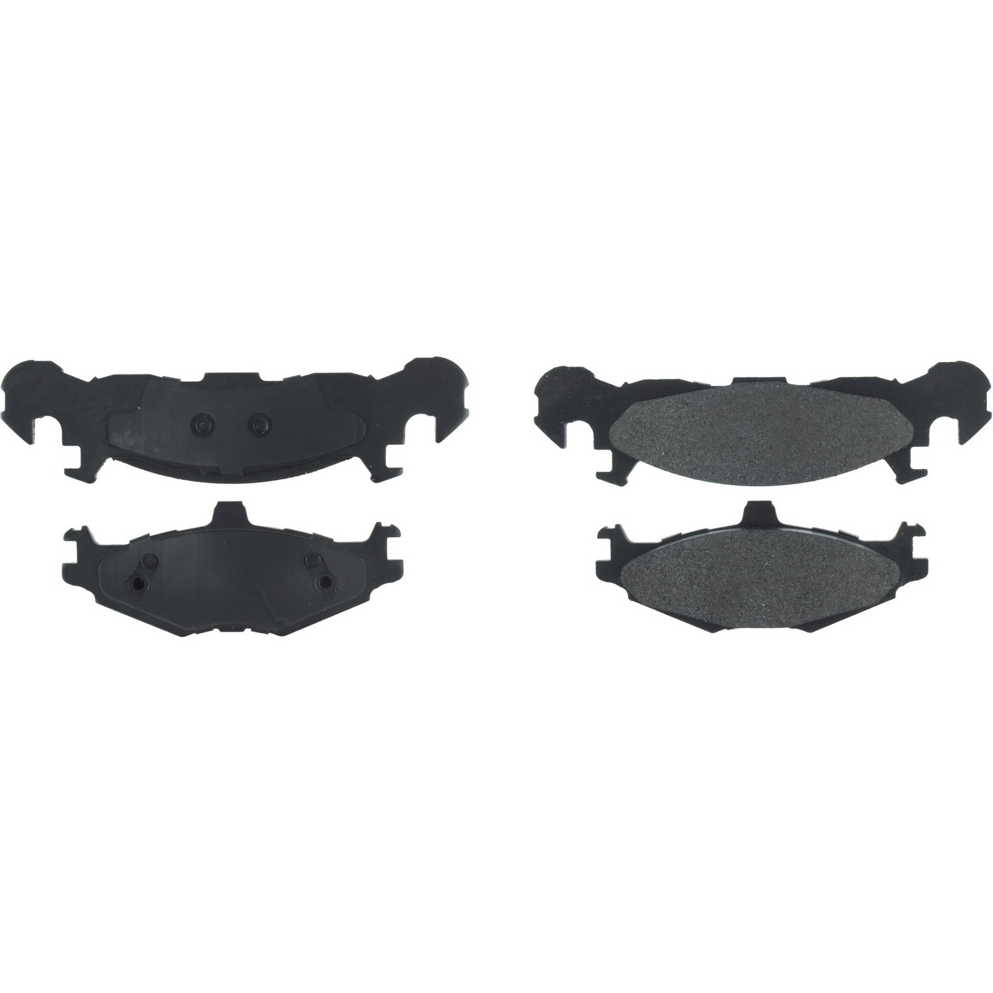 For 1988-1989 Dodge Aries Semi-Metallic Disc Brake Pad Set Front ...